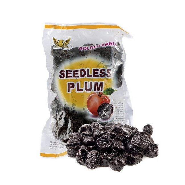 [PREMIUM] GOLDEN EAGLE EXCLUSIVE SEEDLESS PLUM JERUK ASAM MANISAN TANPA BIJI DRIED PRESERVED ...