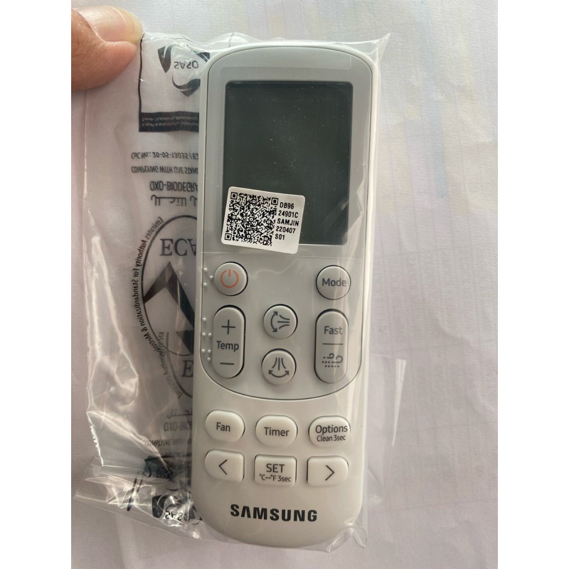 SAMSUNG Air Cond Aircon Aircond Air Conditioner Remote Control Original ...