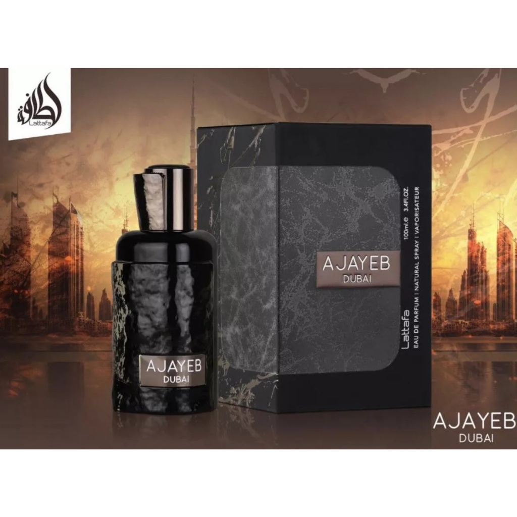 Ajayeb Lattafa Dubai Perfumes Ajayeb Black women and men 100 ml Lattafa ...