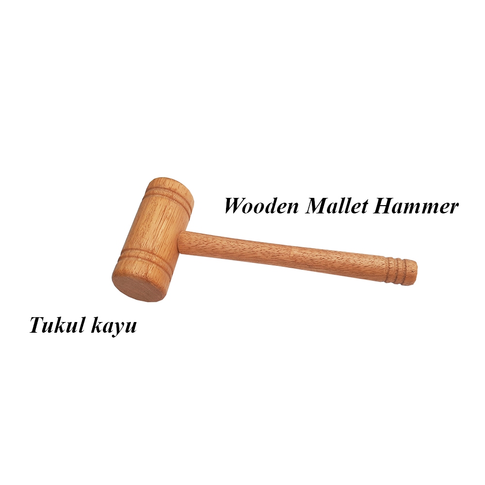 Wooden Mallet Hammer Multipurpose Craftools Mallet Hammer / Tukul Kayu ...