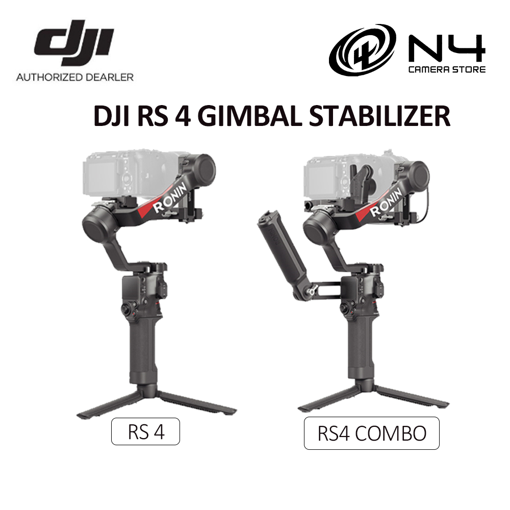 [NEW LAUCNH] DJI RS 4 - Gimbal Stabilizer for DSLR and Mirrorless Camera Ronin RS 4 / DJI RS4 ...