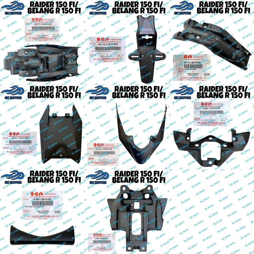 Suzuki RAIDER 150 Fi / BELANG R 150 Fi Original Inner Cover Mudguard ...