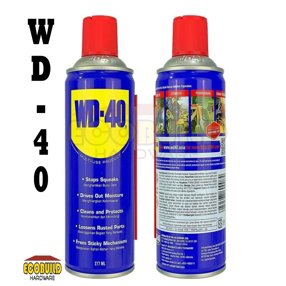 WD - 40 Multi-Use Product Multi-Purpose Lubricant (277ml) | Shopee Malaysia