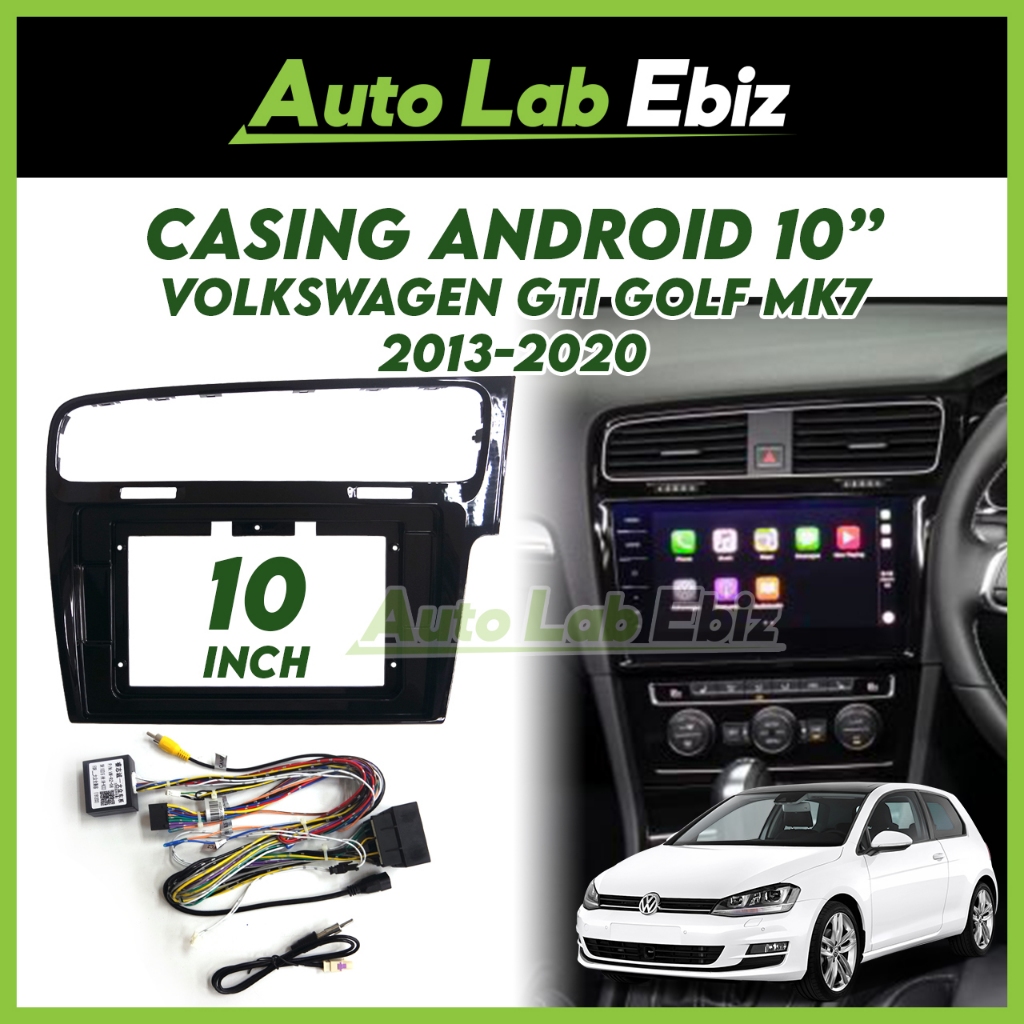 Volkswagen GTI Golf MK7 2013-2020 Android Player Casing 10" inch with ...