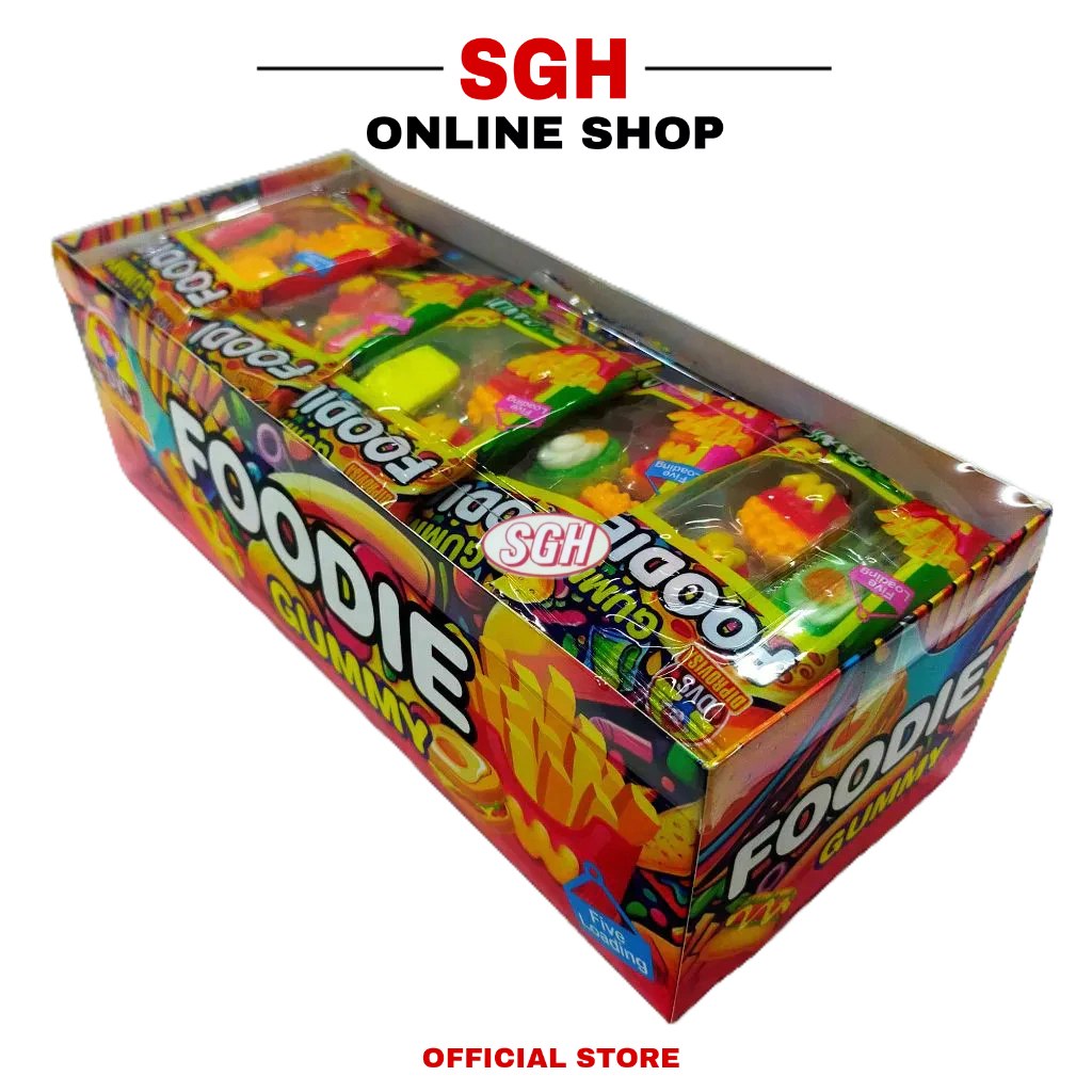 30 Pcs Mini Package Foodie Gummy McDonalds French Fried Egg Soft Gummy ...