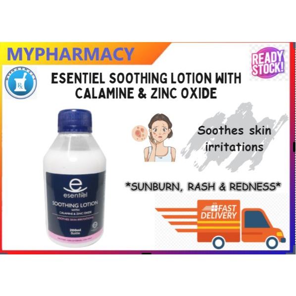 ESENTIEL SOOTHING LOTION WITH CALAMINE & ZINC OXIDE 200ML | Shopee Malaysia