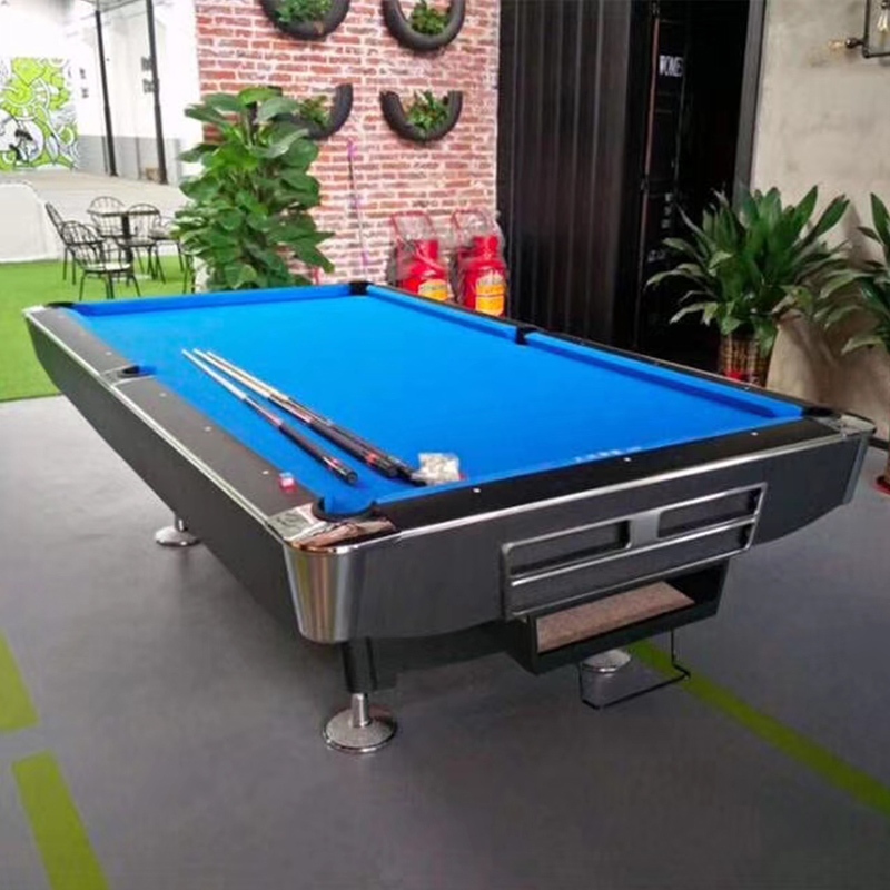 【APS】Marble Pool table 8ft 9ft commercial standard American billiard ...