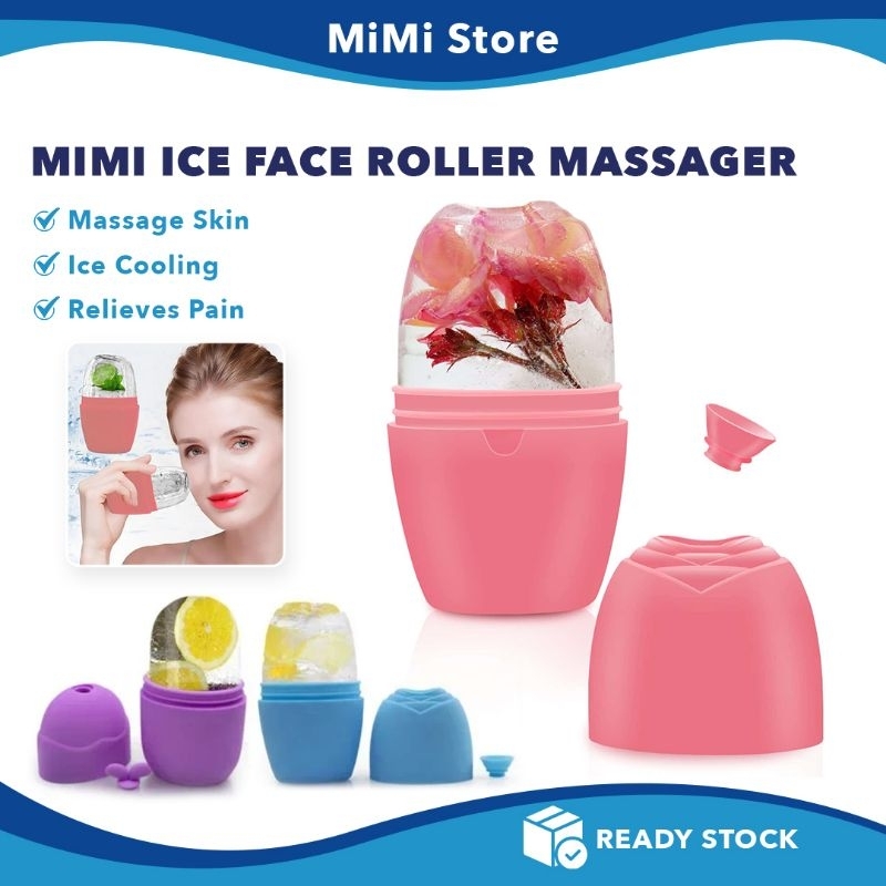MiMi Massage Ice Face Roller Face Eye Reusable Beauty Ice Facial ...