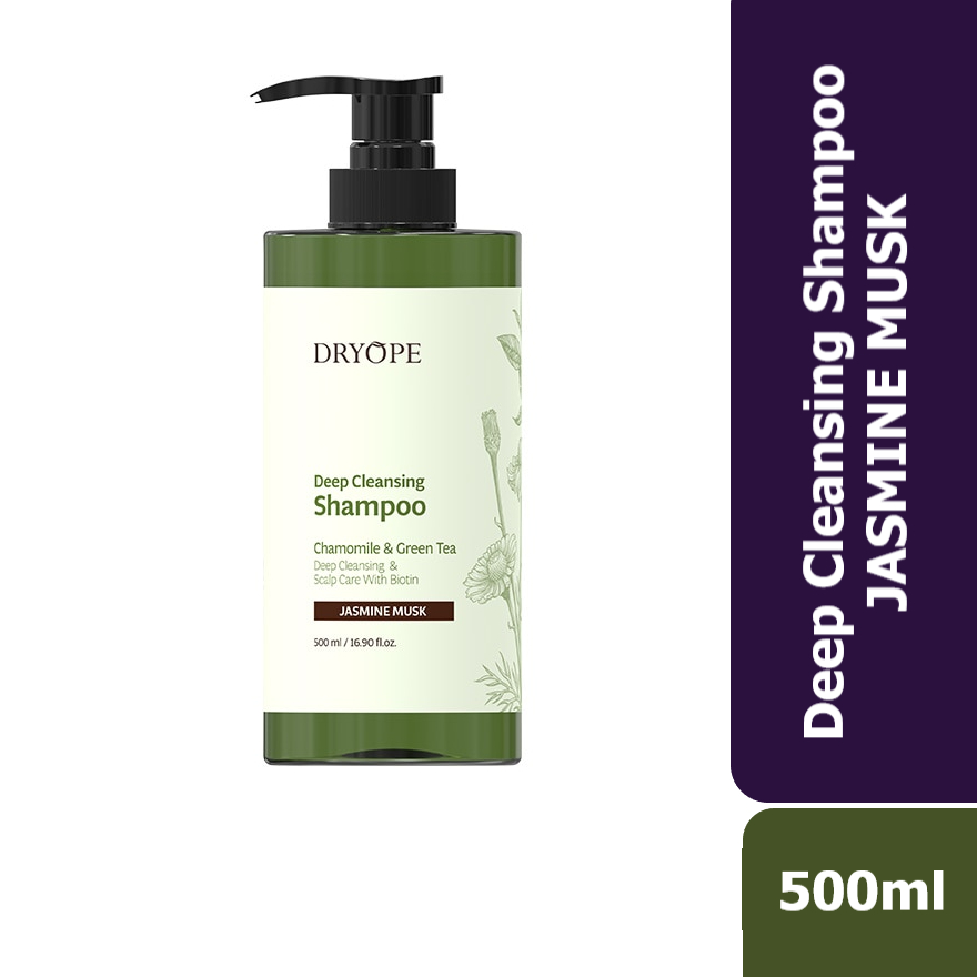 DRYOPE Deep Cleansing Shampoo Jasmine Musk 500ml | Shopee Malaysia