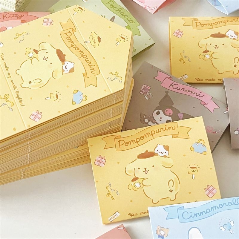 Sanrio Cute Gift Card Pochacco Cinnamoroll Kuromi Hello Kitty My Melody ...