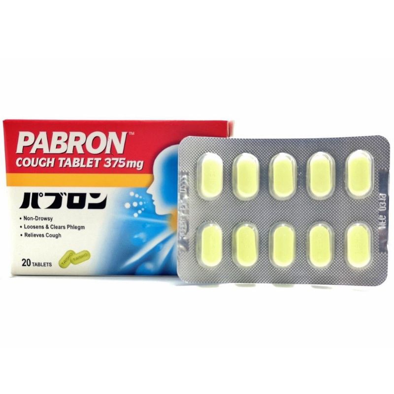Pabron Cough Tablet 20's [EXP 08/2026] | Shopee Malaysia