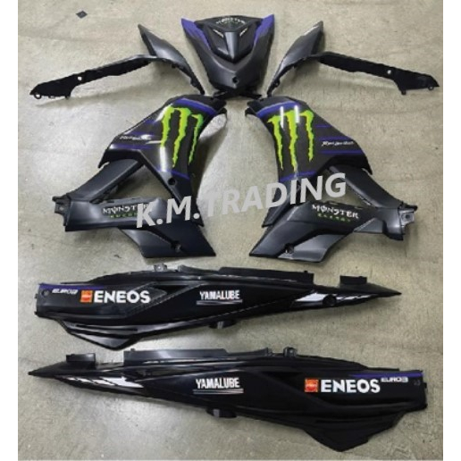 MODENAS KRISS MR3 110 MONSTER GP EDITION (01) BLACK (RM2024) | Shopee ...