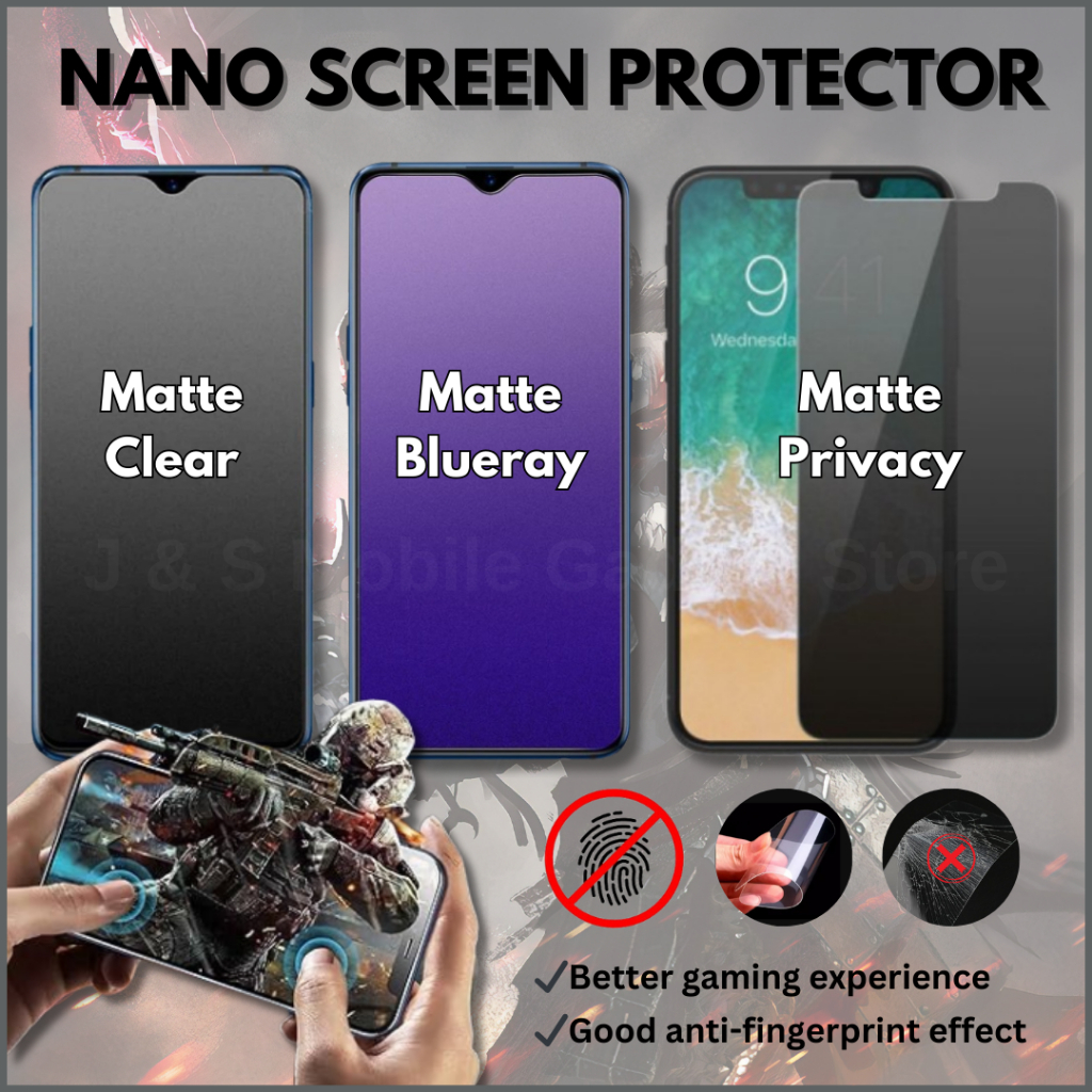 Nano Matte Screen Protector / BlackBerry Aurora / DTEK50 / DTEK60 / Evolve / Priv / Leap ...