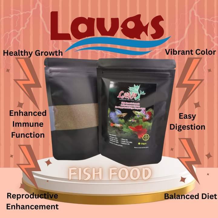 LAVAS Betta Premium Fish Feed / Micro Fish Pellet / Fighting Fish Food ...