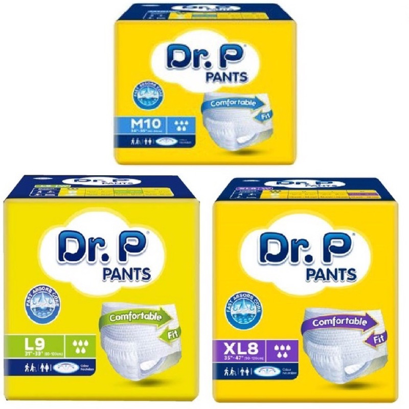 Dr. P Pants Adult Diaper (M10's / L9's / XL8's) | Shopee Malaysia