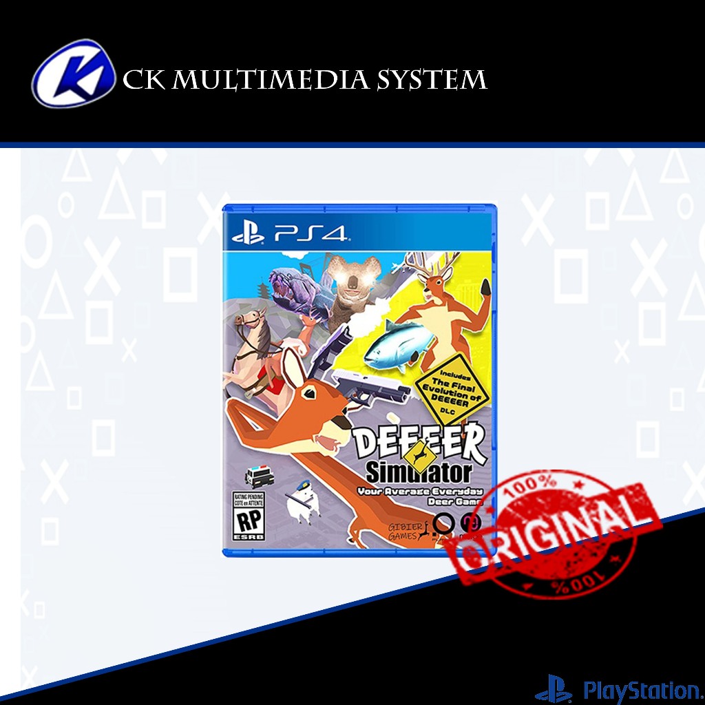 PS4 DEEEER Simulator : Your Average Everyday Deer Game (RALL/ENG ...