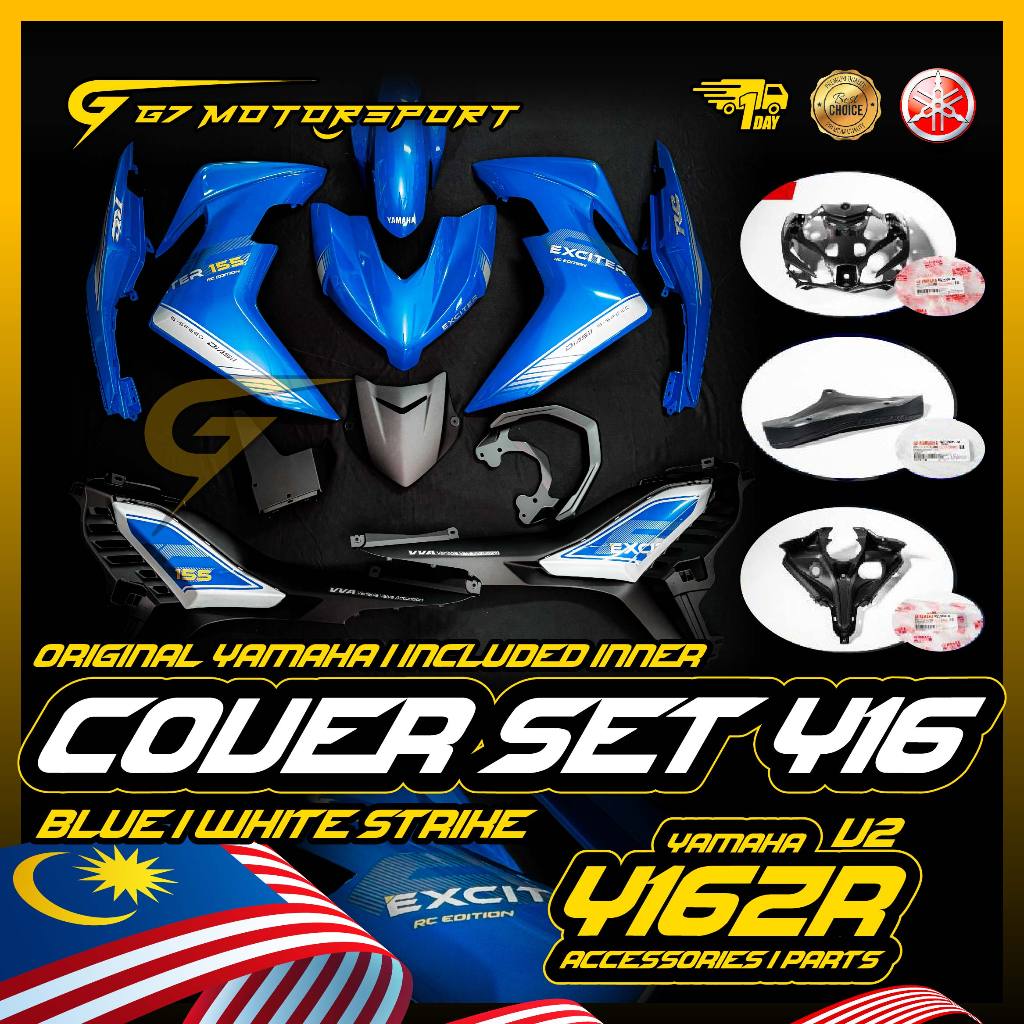 Cover Set for Y16 / Exciter 155 V2 100% ORIGINAL YAMAHA 100% VIETNAM ...