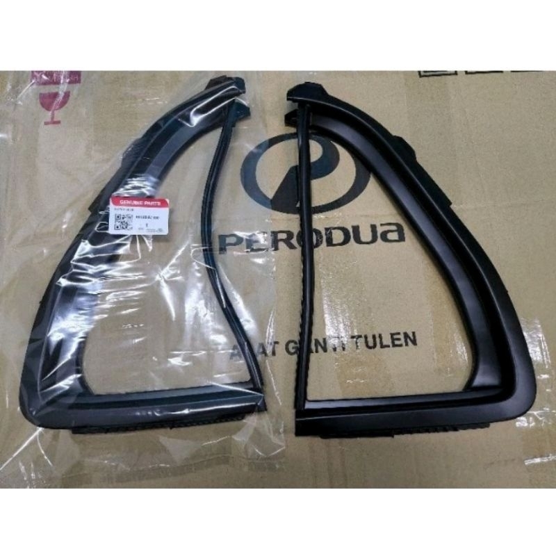 ORIGINAL PERODUA MYVI D20N GEN3 2018 REAR QUATER GLASS RUBBER | Shopee ...