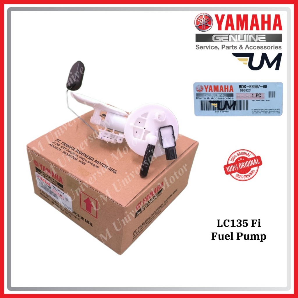 100% ORIGINAL YAMAHA LC135 FUEL PUMP ASSY BDK-E3907-00 LC 135 NEW FUEL ...