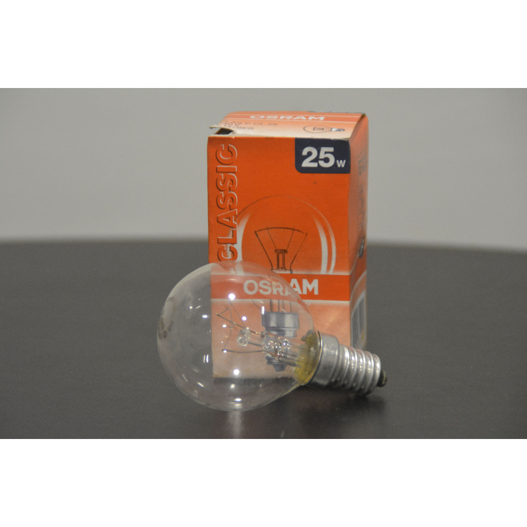 OSRAM CLASSIC P PING PONG BULB E14 25W - CLEAR | Shopee Malaysia