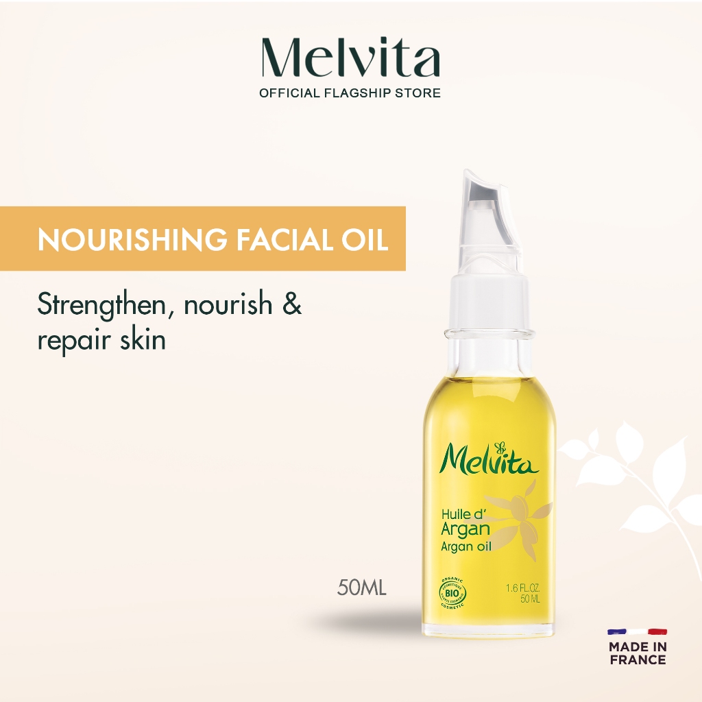 Melvita Organic Face/Body Argan Oil (50ml) | Shopee Malaysia