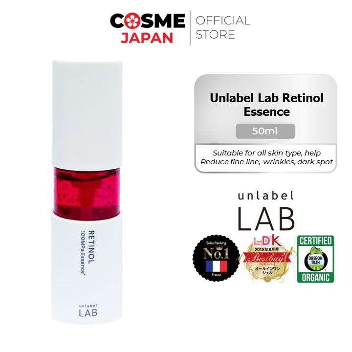 Unlabel Lab Retinol Essence (50ml) Reduce Wrinkles | Shopee Malaysia