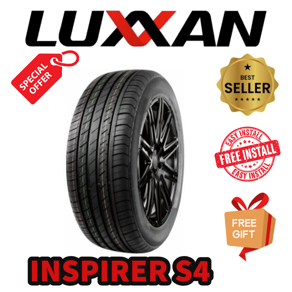215/55/16 225/55/16 LUXXAN INSPIRER S4 MYTYRE (INSTALLATION & DELIVERY ...