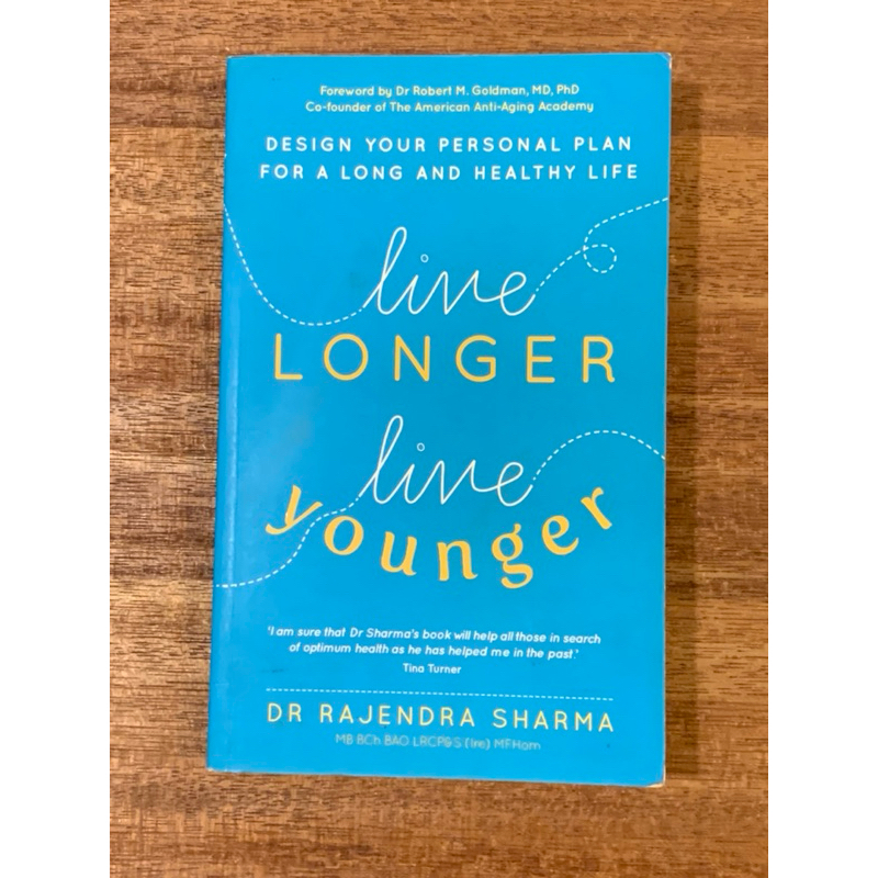 live LONGER live Younger book by DR RAJENDRA SHARMA | Shopee Malaysia