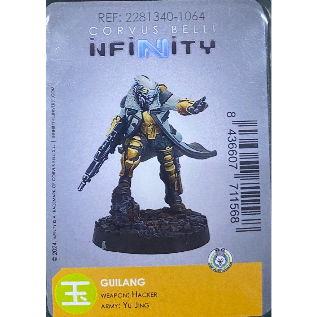 Infinity - Yu Jing - Guilang (Hacker) | Shopee Malaysia