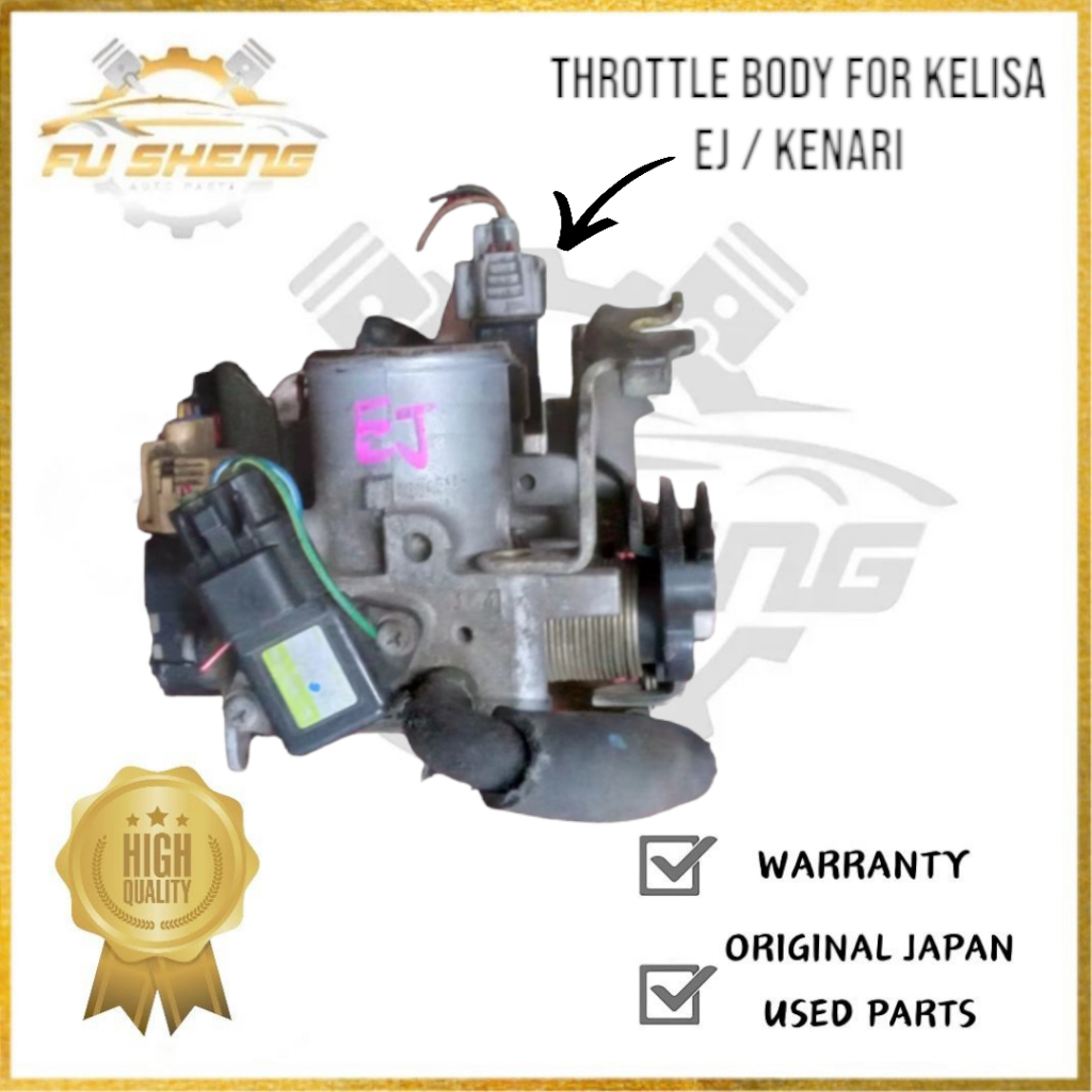 THROTTLE BODY For KELISA EJ / KENARI HALFCUT JAPAN | Shopee Malaysia