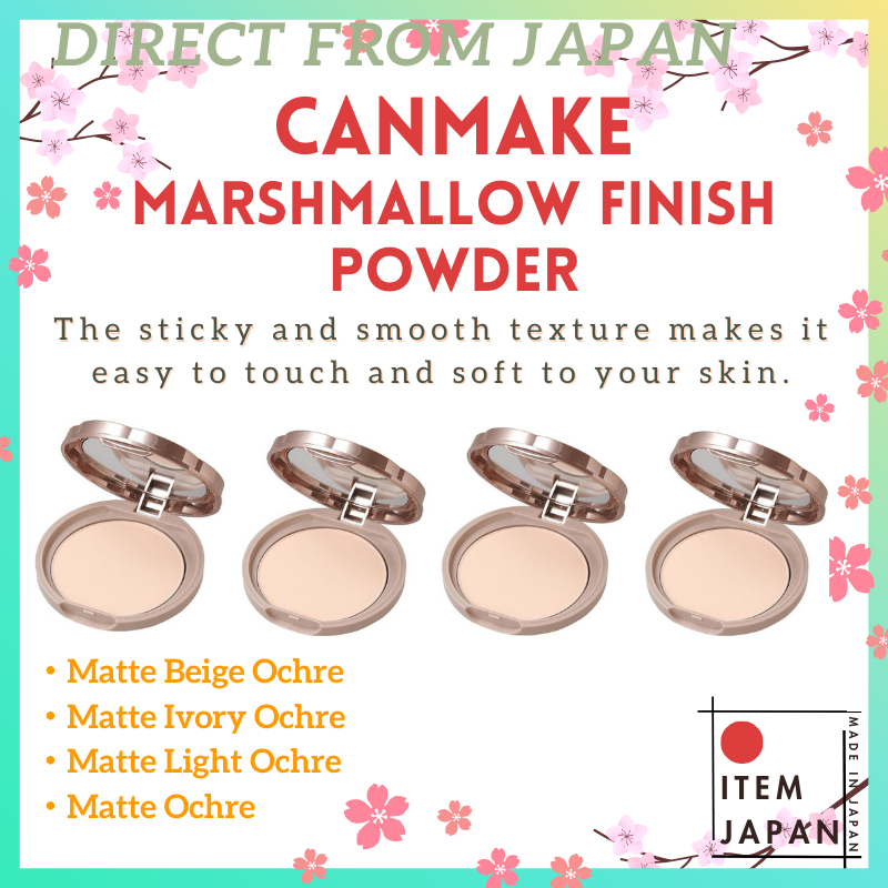 Canmake Tokyo Marshmallow Finish Powder 10g ( MB / MI / ML / MO ) | Shopee Malaysia