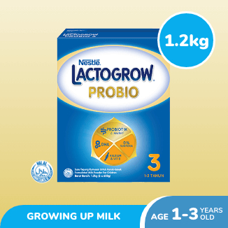 NESTLE LACTOGROW PROBIO 3 & 4 (1.2kg) | Shopee Malaysia
