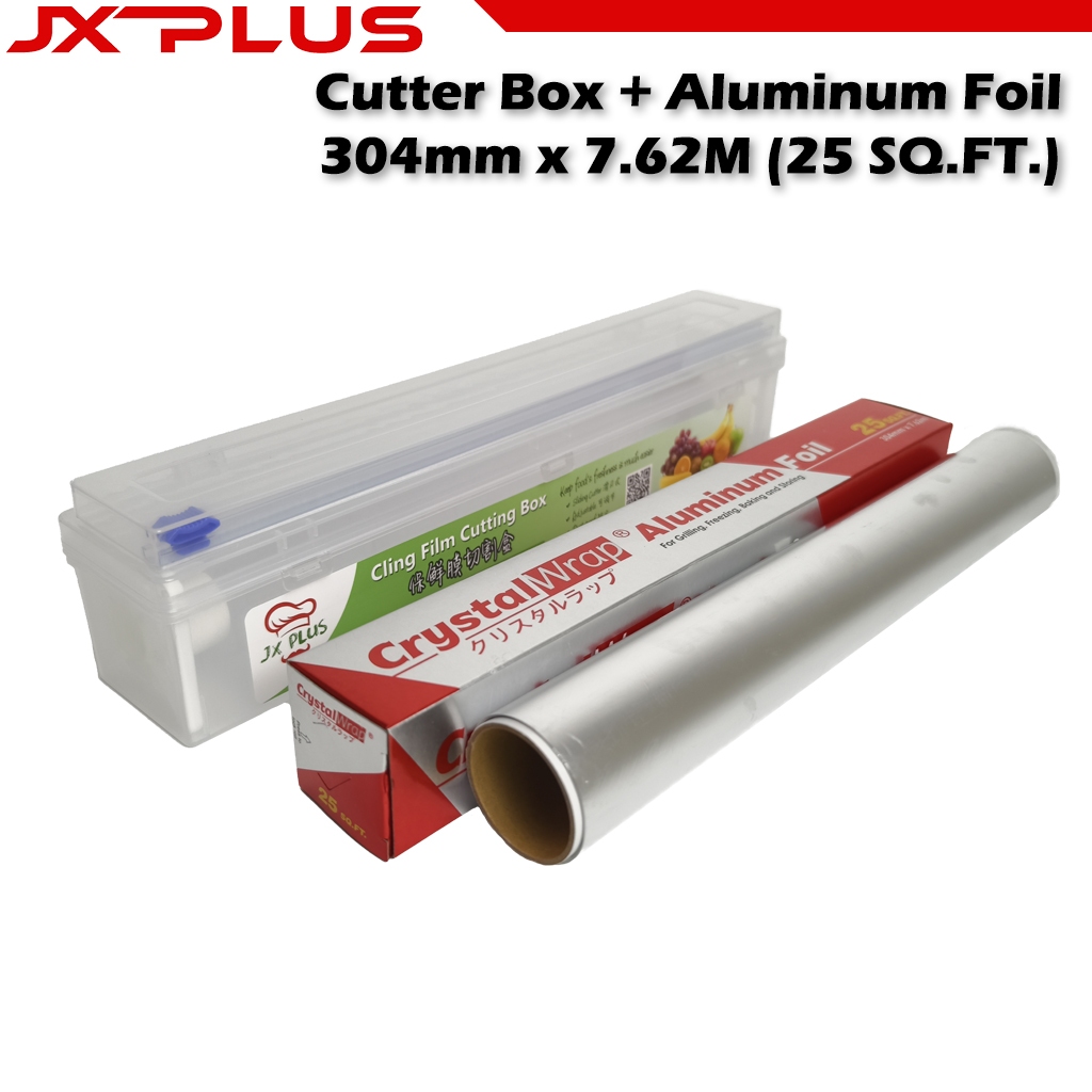 Extra Small (xs) JXPLUS Cutter Box for Household CrystalWrap Cling Film ...