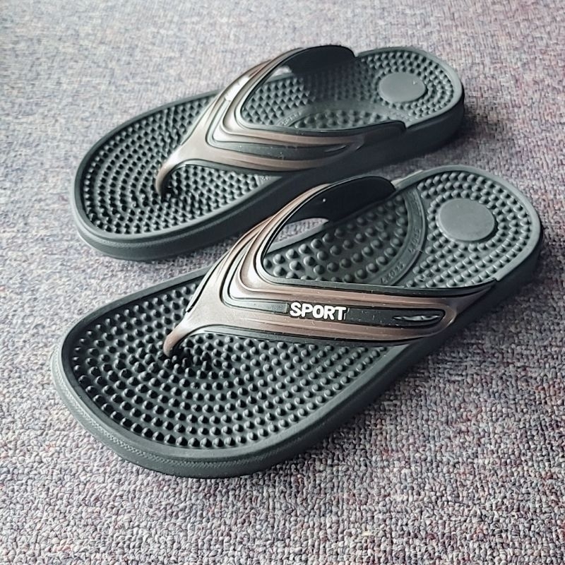 Spako mens massage reflexology health slipper | Shopee Malaysia