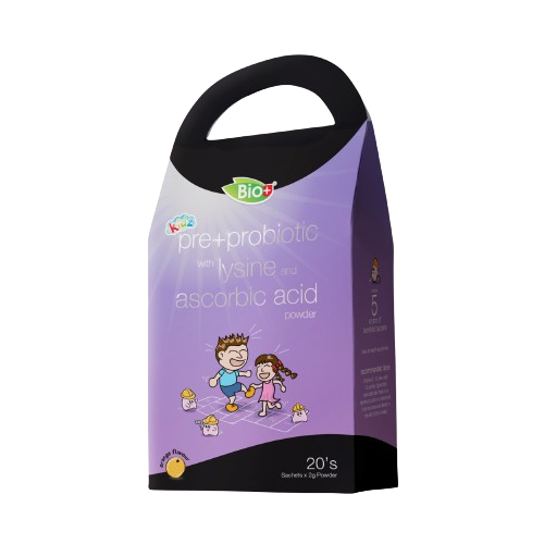 BIOPLUS PRE+PROBIOTIC WITH LYSINE AND ASCORBIC ACID 20S | Shopee Malaysia