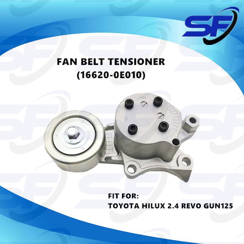 TOYOTA HILUX 2.4 REVO GUN125 2015-2021 FAN BELT TENSIONER (16620-0E010 ...