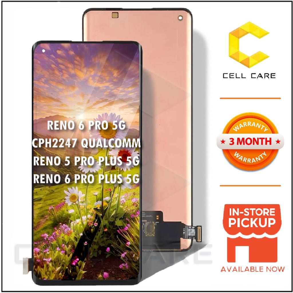 CellCare LCD Display Touch Screen For RENO 6 PRO 5G/RENO 5 PRO PLUS 5G ...