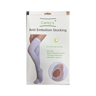 Carey's Ted Anti-Embolism Medical Stockings (XS/S/M/L) (Thigh Length ...