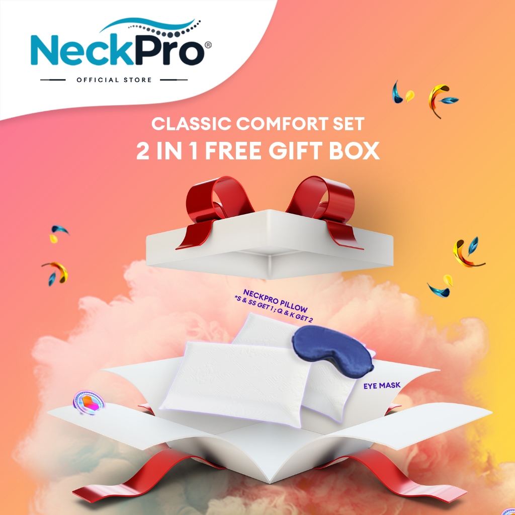 NeckPro Classic Comfort 2 In 1 Gift Box Set (Q/K) | Shopee Malaysia