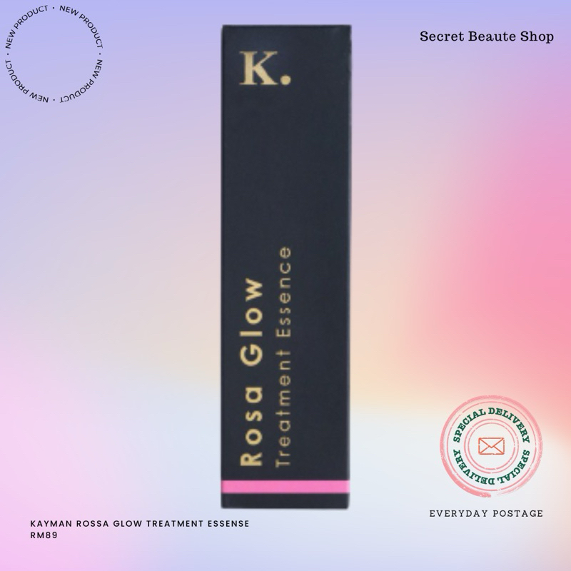 [SHIP TODAY+FAST DELIVERY+FREE GIFT]KAYMAN ROSA GLOW TREATMENT ESSENSE ...