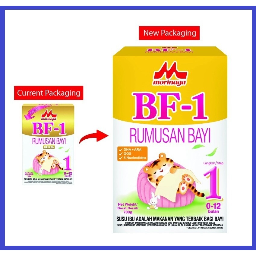 Morinaga BF-1 Infant Milk Powder(0-12 months) 700g | Shopee Malaysia