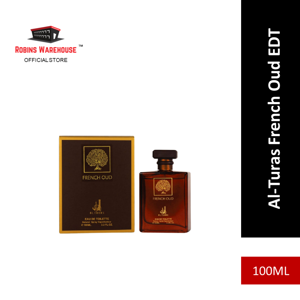 Al-Turas French Oud EDT 100ML | Shopee Malaysia