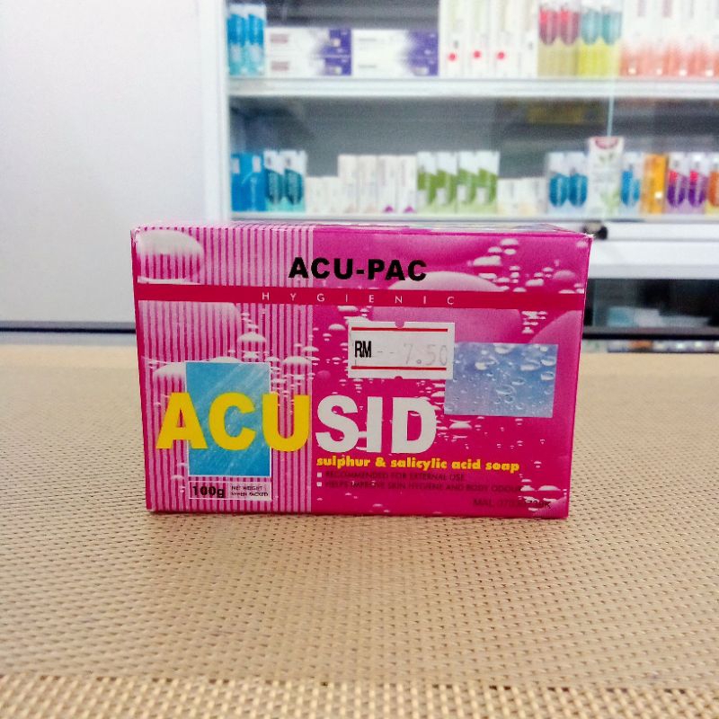 🌿 | Acu-Pac Hygienic ACUSID Sulphur & Salicylic Acid Soap ( 100g ...