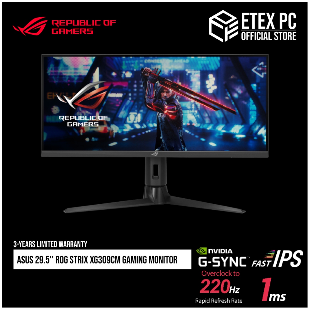 ASUS 29.5'' ROG Strix XG309CM Gaming Monitor - Fast IPS / 220Hz / WFHD ...