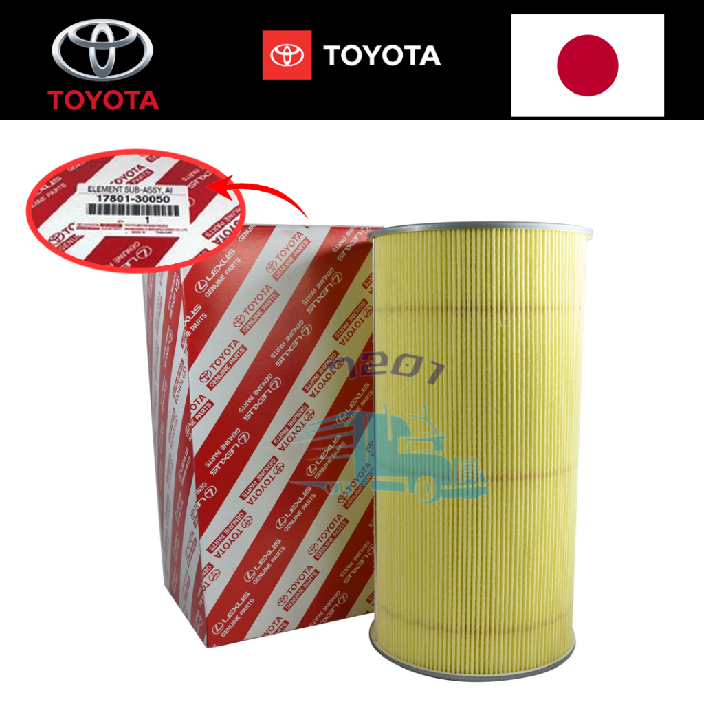 ORIGINAL TOYOTA HIACE KDH200 AIR FILTER (17801-30050) | Shopee Malaysia