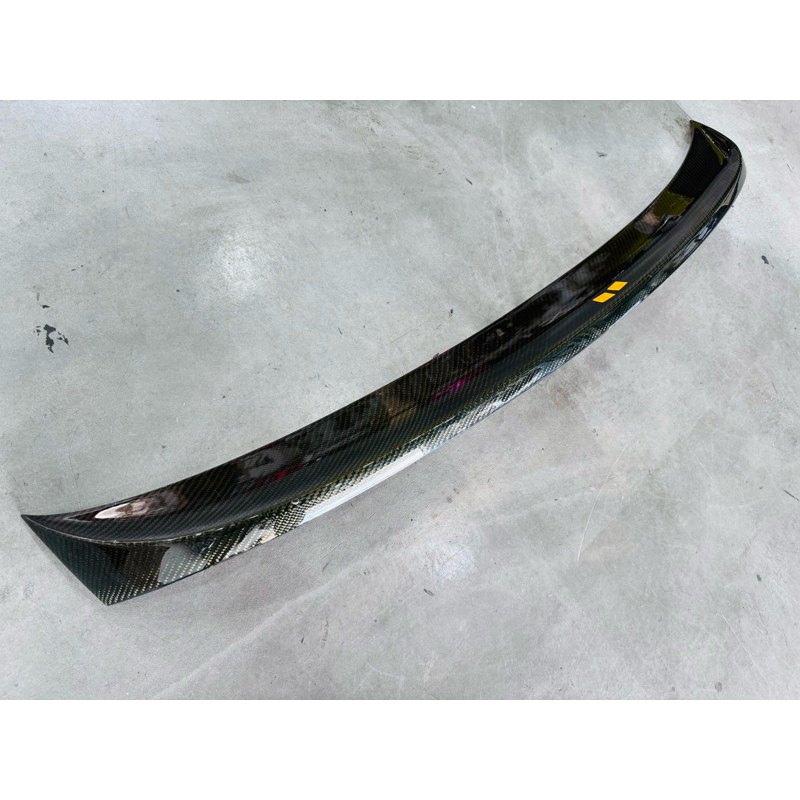 BMW E90 E92 E93 Mtech M Tech carbon fiber rear boot trunk lip spoiler ...