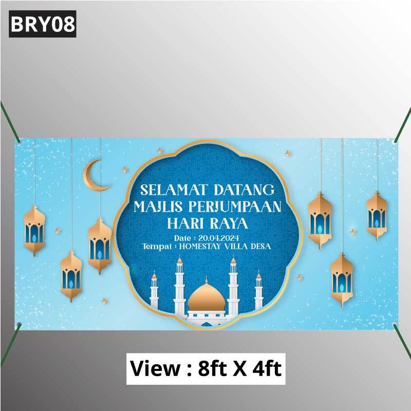 BANNER PERJUMPAAN RAYA | RAYA AIDILFITRI | SELAMAT HARI RAYA | DESIGN KREATIF & CANTIK | Shopee ...