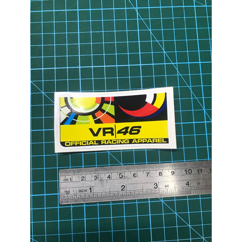 Sticker decal moto vr46 sticker moto helmet etc | Shopee Malaysia