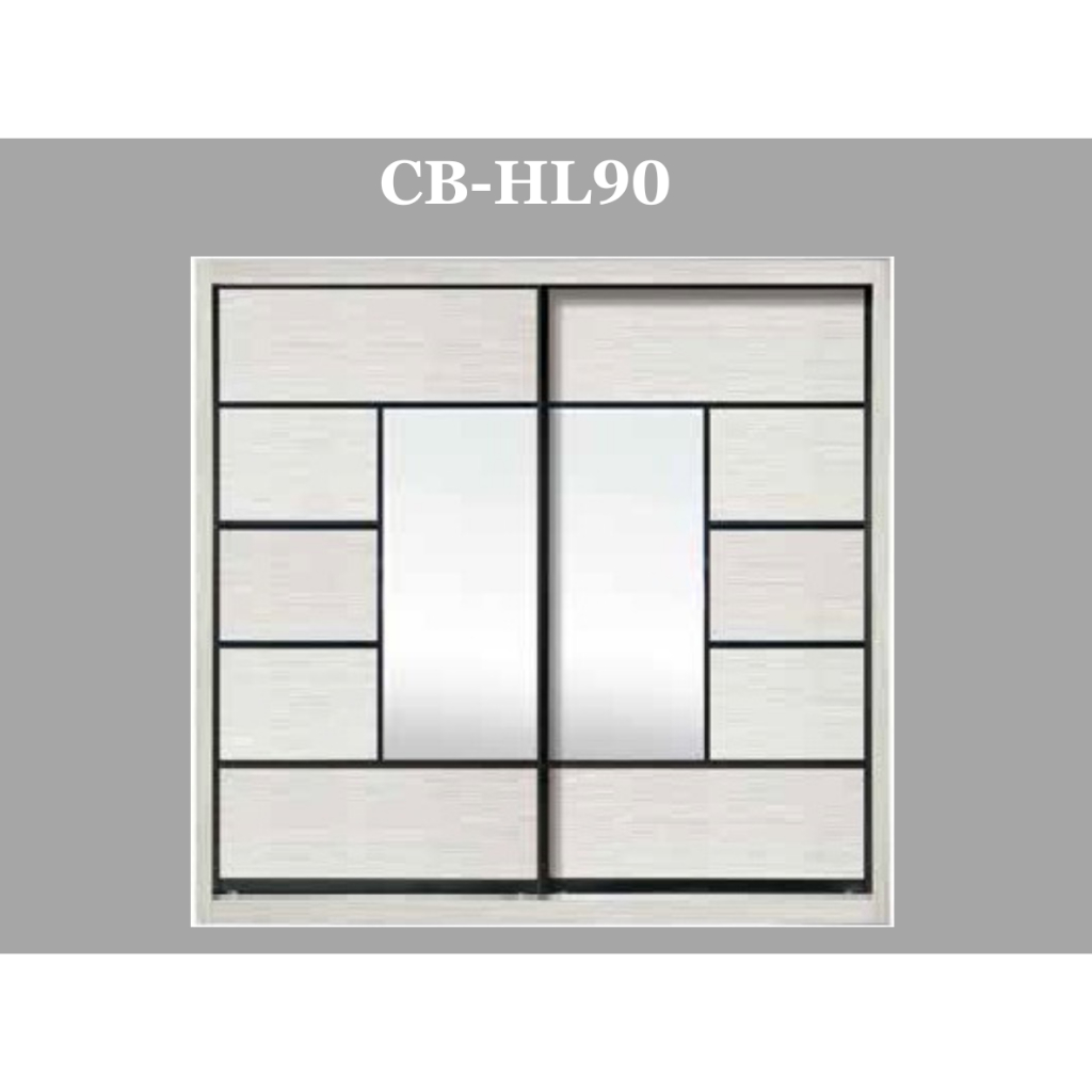 MIXBOX HOME LOVE- SLIDING DOOR WARDROBE 5 x 8 FT /MULTIPLE CHOICE COMPARTMENT AND DOOR DESIGN ...