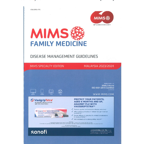 Mims Family Medicine - Disease Management Guidelines Malaysia 2023/2024 ...